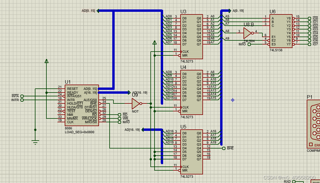 How to emulate 8086 with proteus - Programmer Sought