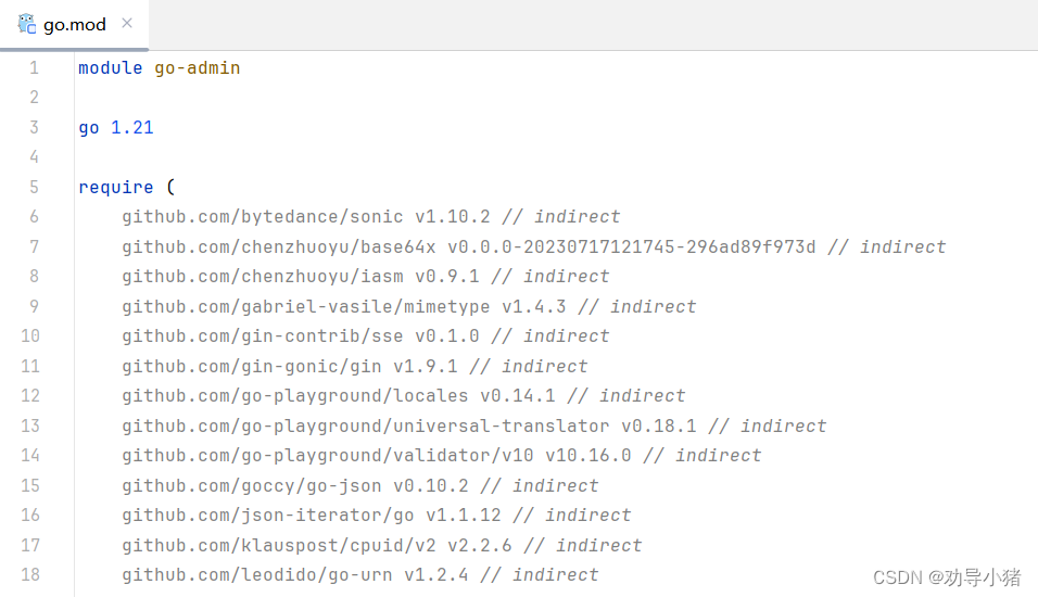 使用Gin框架和Gorm（GoLand）_gin和gorm-CSDN博客
