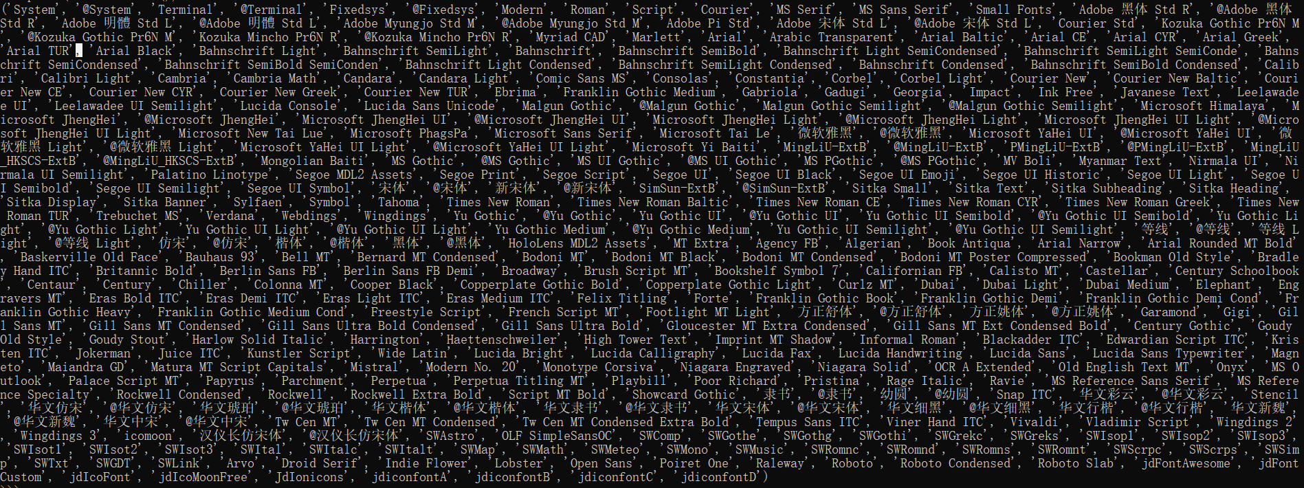 tkinter之字体（无废话的那种）_tkinter字体-CSDN博客