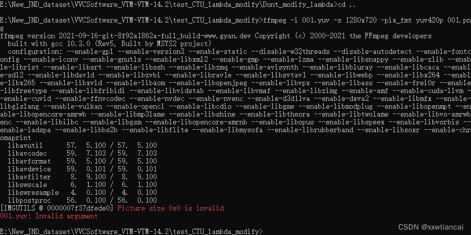 FFmpeg转yuv到png报错_picture size 0x0 is invalid-CSDN博客