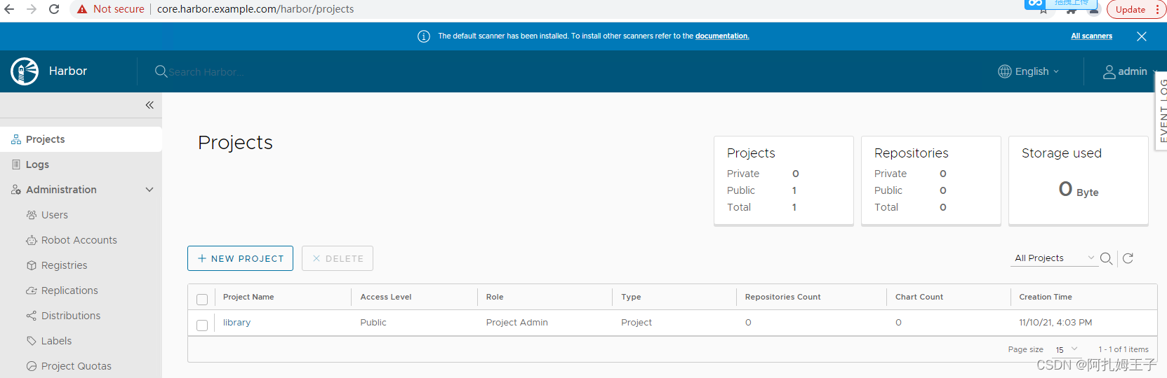 20 使用Harbor Image Registry-CSDN博客