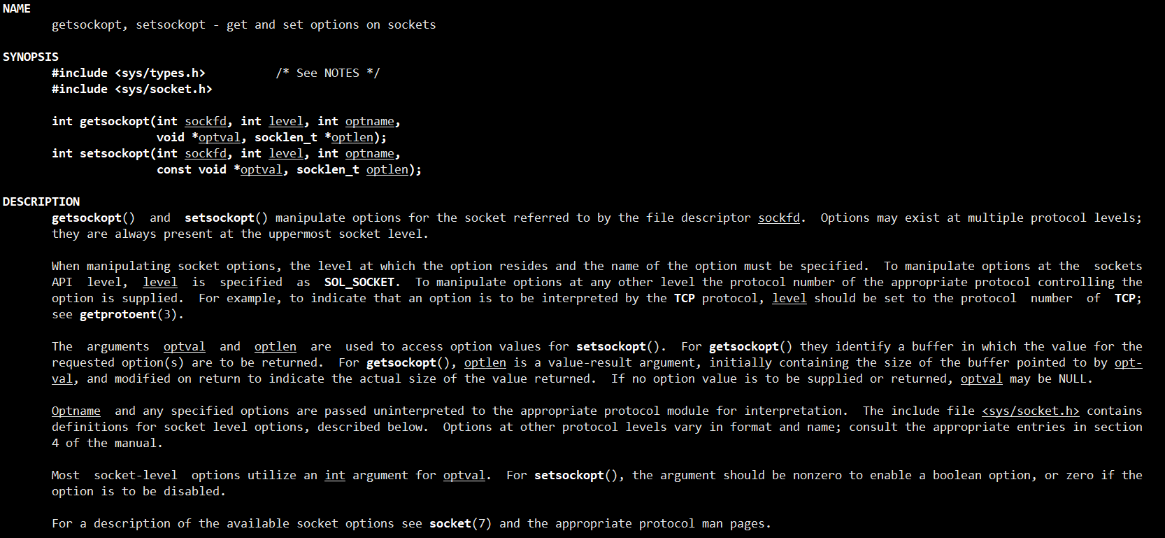 setsockopt()函数-CSDN博客