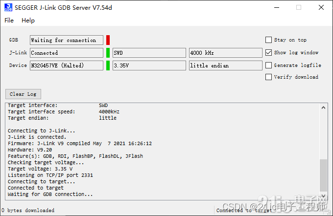 【开源代码】 基于国民n32g45x系列mcu使用jlink的gdb Server 组件工具jlink Gdb Csdn博客