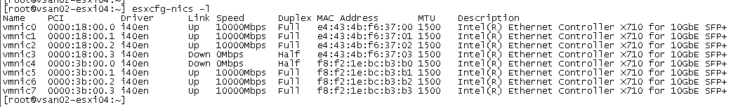 esxcli常用命令_esxcli命令-CSDN博客
