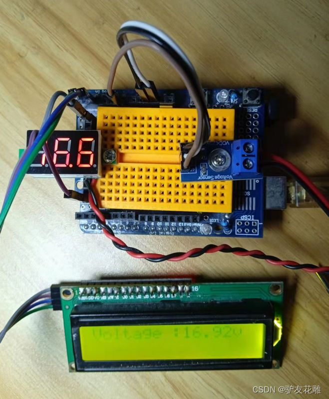 【雕爷学编程】arduino动手做（61） 电压检测传感器模块4arduino电压传感器 Csdn博客