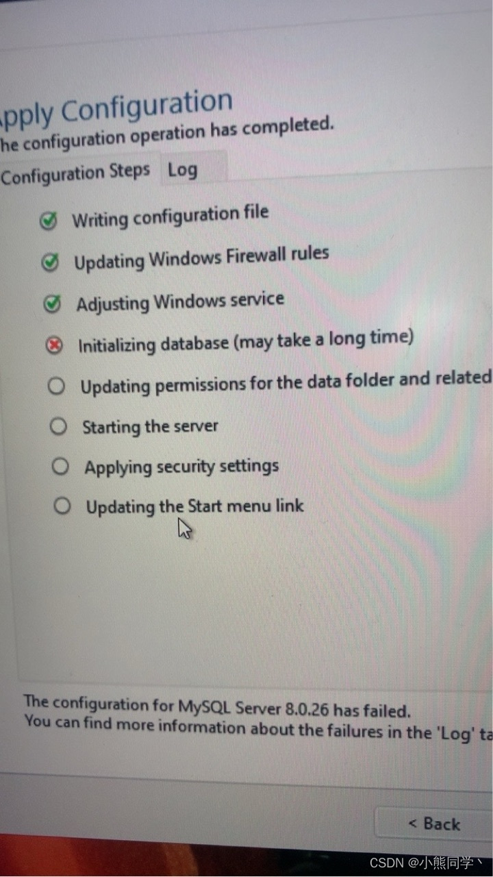 帮帮吧mysql安装不上了_beginning configuration step: writing configuratio-CSDN博客