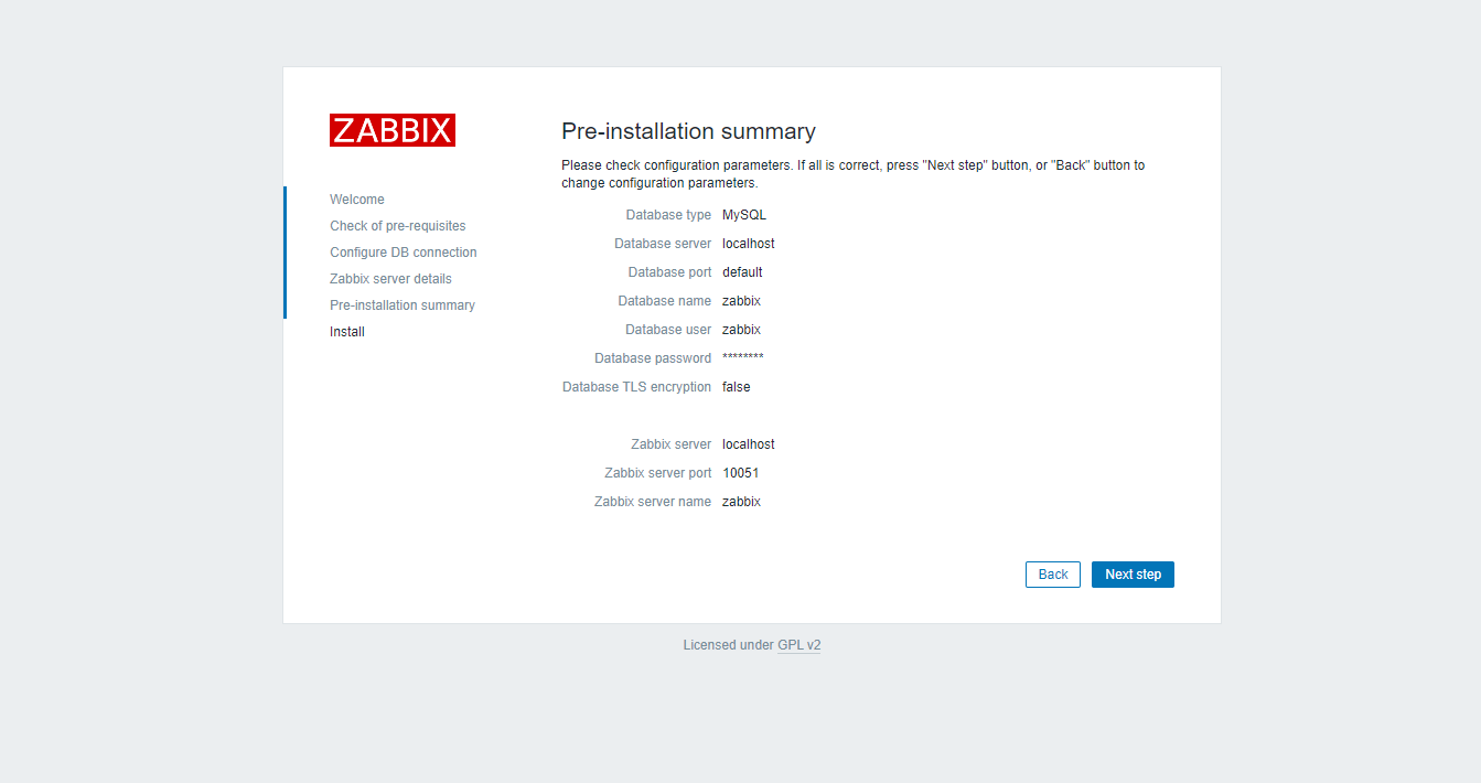 Zabbix5.0安装教程详细_zabbix.conf.php-CSDN博客