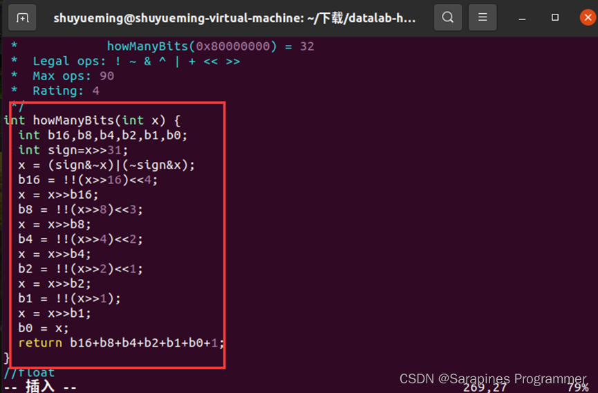 【CSAPP】DataLab-CSDN博客