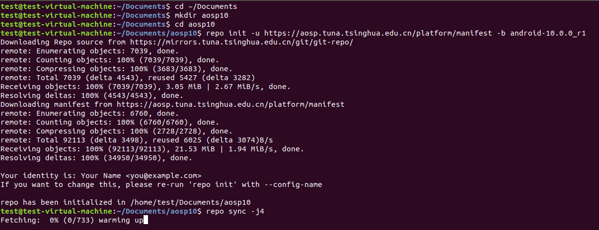 1. 编译安卓源码（AOSP）10.0.0_aosp10编译-CSDN博客