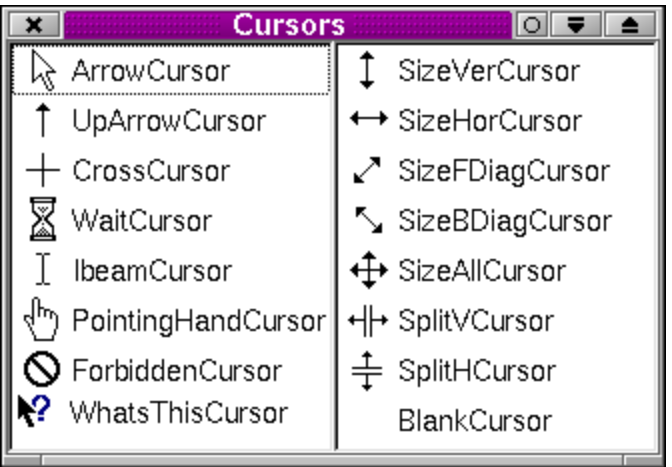 qt学习之旅--QCursor的使用_qt setcursor-CSDN博客