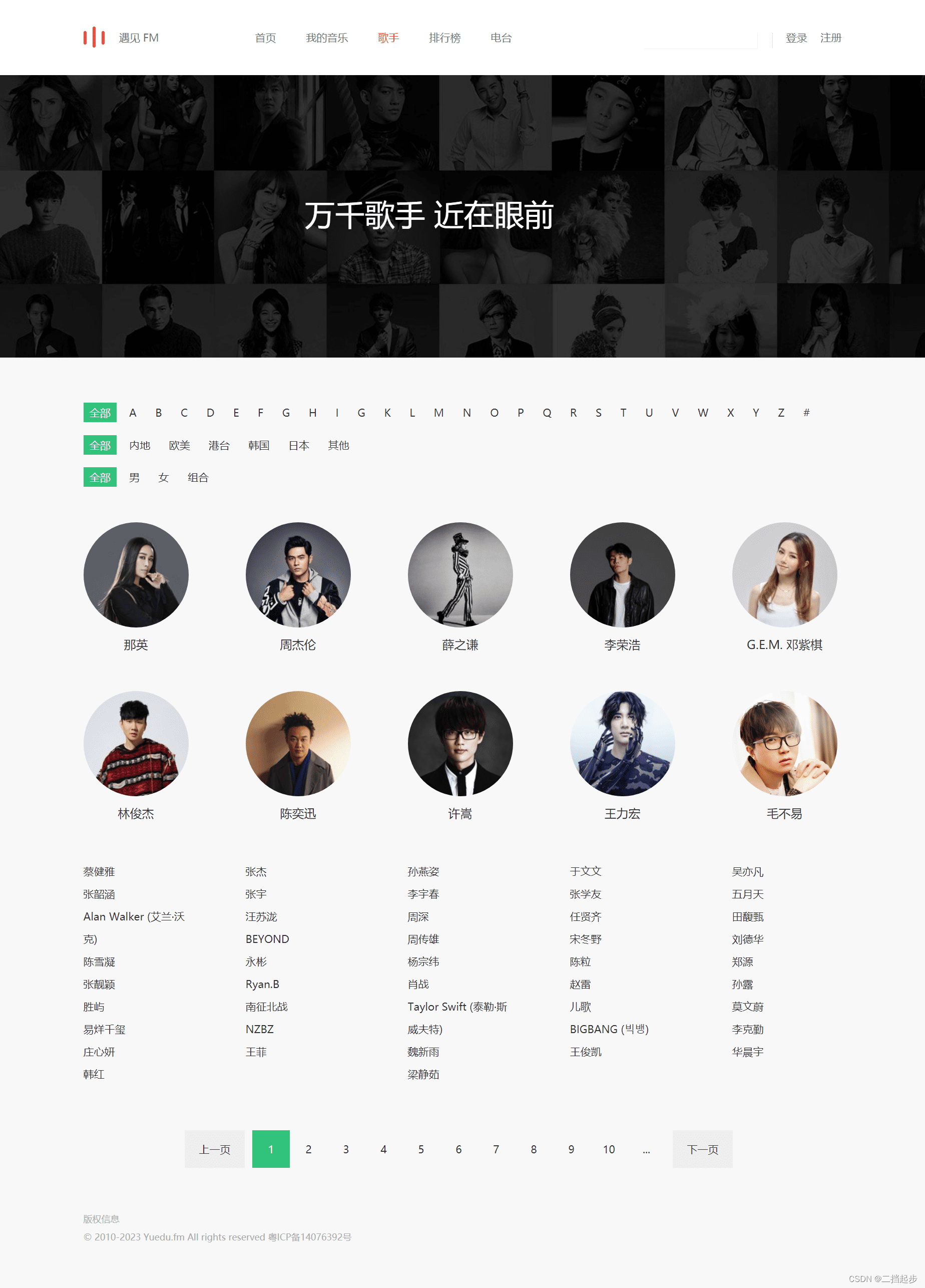 一个简单的音乐网站设计与实现htmlcss音乐网站7页 界面设置简洁好看,带有登陆注册htmlcss实现音乐管理系统 Csdn博客