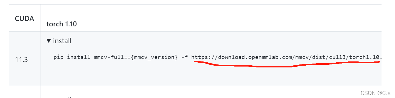 CUDA11.5/pytorch1.10安装mmcv-full经验_cuda11.6对应的mmcv-full-CSDN博客
