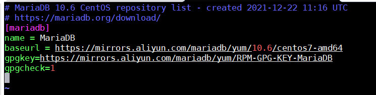 centos7 安装MariaDB 10.6_mariadb-client-10.6.1-CSDN博客