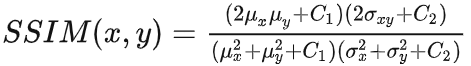 SSIM (Structure Similarity Index Measure) 结构衡量指标+代码_ssim指标-CSDN博客