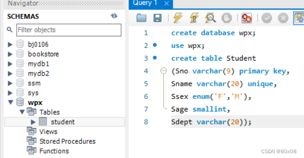 数据定义——基本表_定义course基本表-CSDN博客
