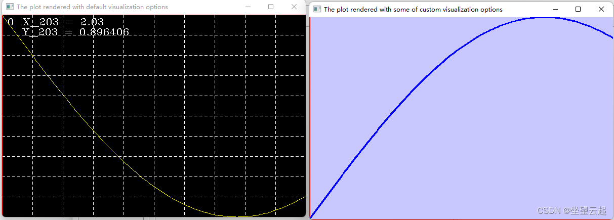 OpenCV每日函数 使用OpenCV的Plot2d绘图模块_坐望云起的博客-CSDN博客_opencv plot2d