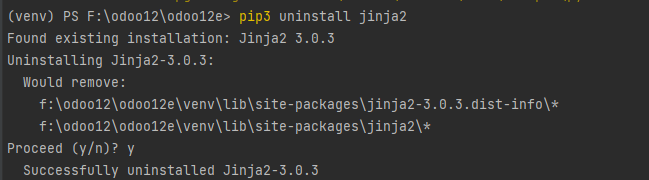 odoo odoo.modules.module: Couldn‘t load module web_odoo.modules.module: couldn't load module web ...