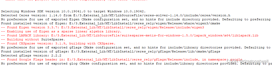 Windows下使用CMake编译安装Ceres Solver库以及相关依赖_cmake安装ceres-CSDN博客