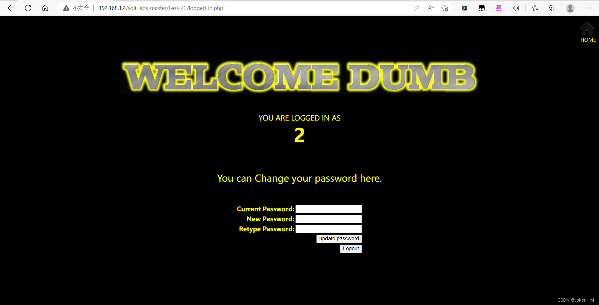 基于Sqli-Labs靶场的SQL注入-38~45关_less第45关-CSDN博客