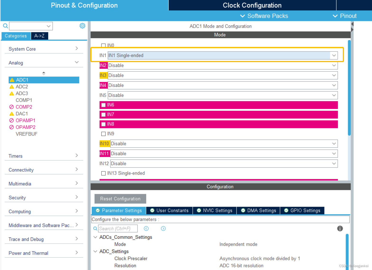 RT-Thread Stdio | ART-Pi ADC设备采集 与 驱动配置_rt-thread studio adc-CSDN博客