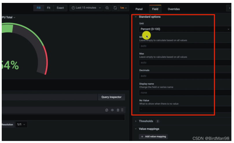 【Grafana】【八】可视化之Stat、Gauge和Bar Gauge_grafana bar gauge按值排序-CSDN博客