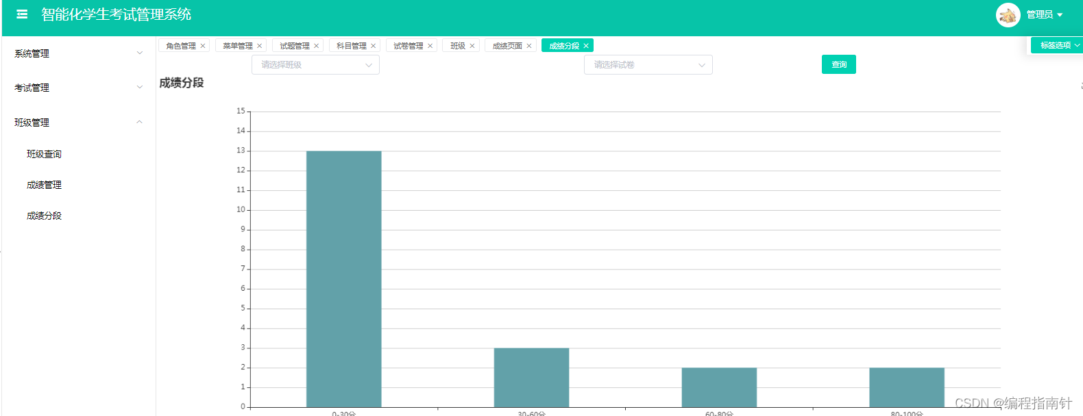 Springbootvue实现前后端分离智能化考试系统基于springbootvue的高考志愿录取系统前后端分离 Csdn博客