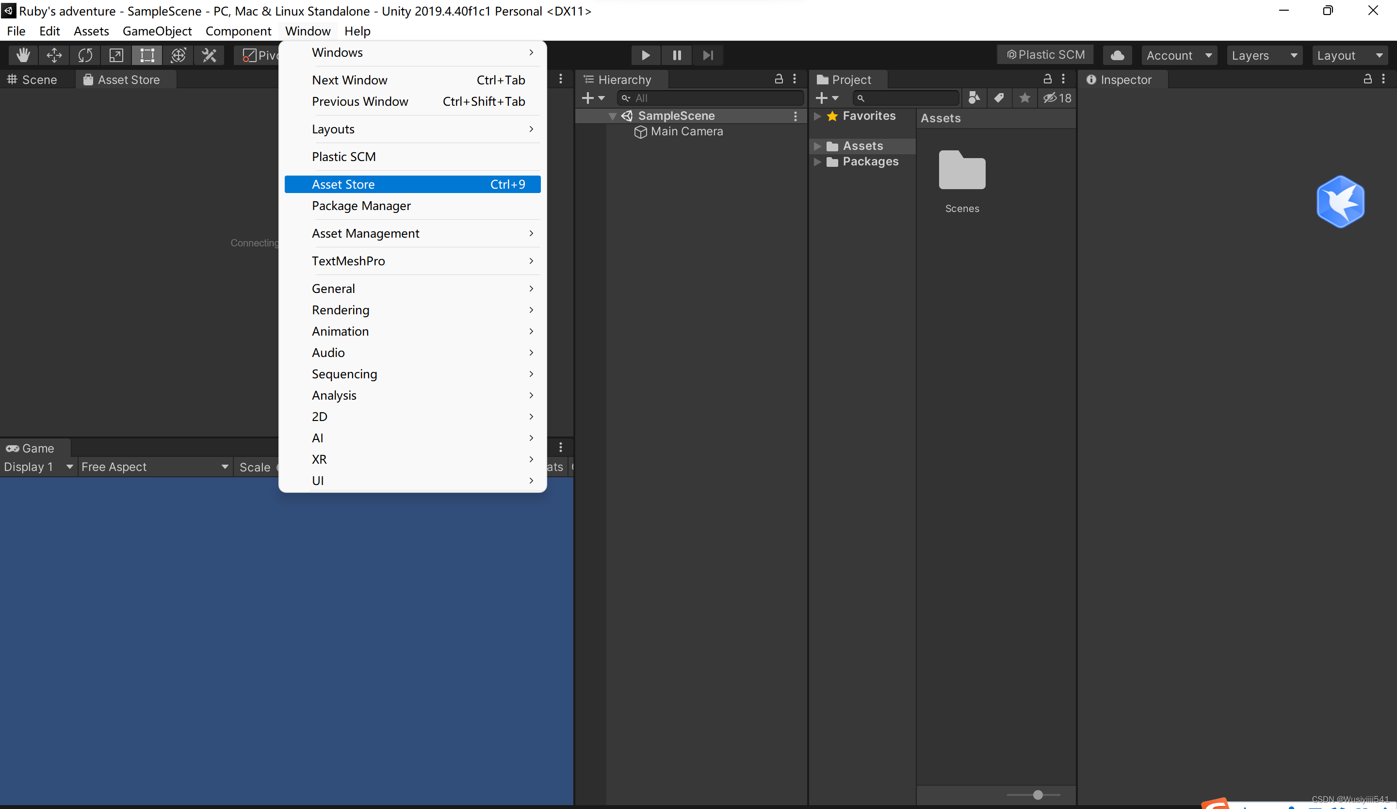 Unity 2D入门项目：Ruby‘s Adventure(二）资源导入与场景制作_ruby adventure 素材-CSDN博客