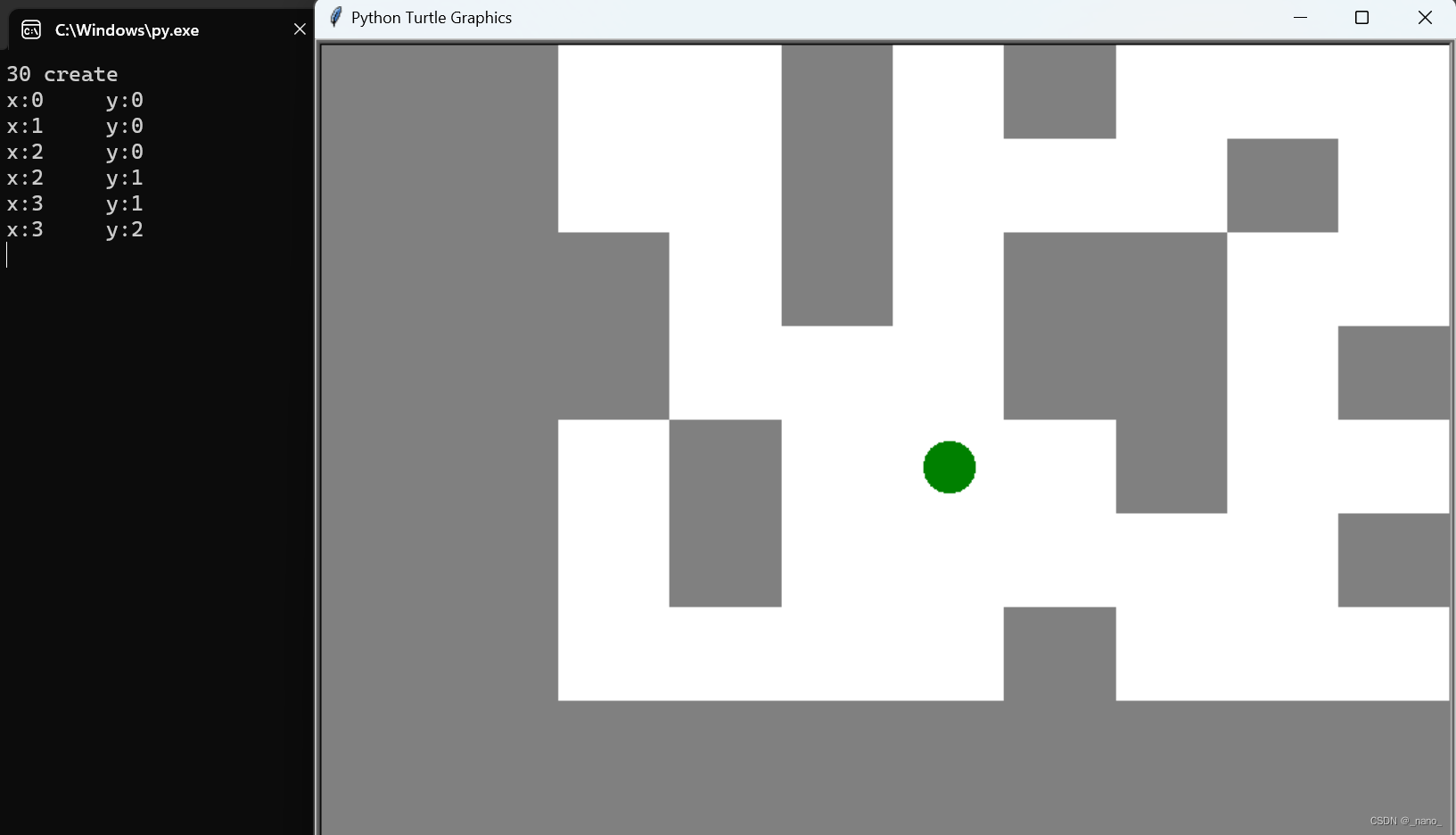 Python-turtle迷宫小游戏_python turtle游戏-CSDN博客