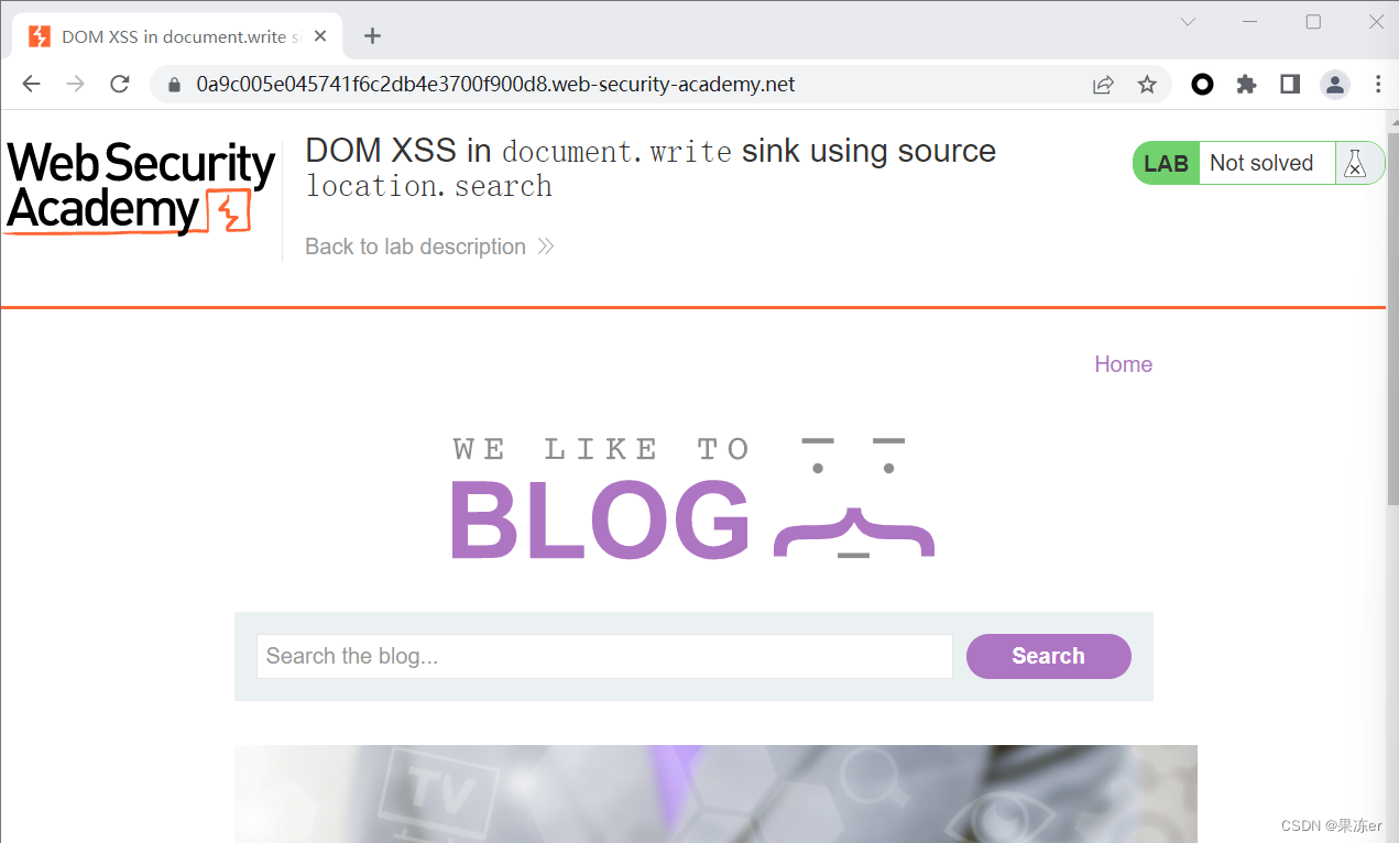 XSS Labs (one)_reflected xss into html context with nothing encod-CSDN博客
