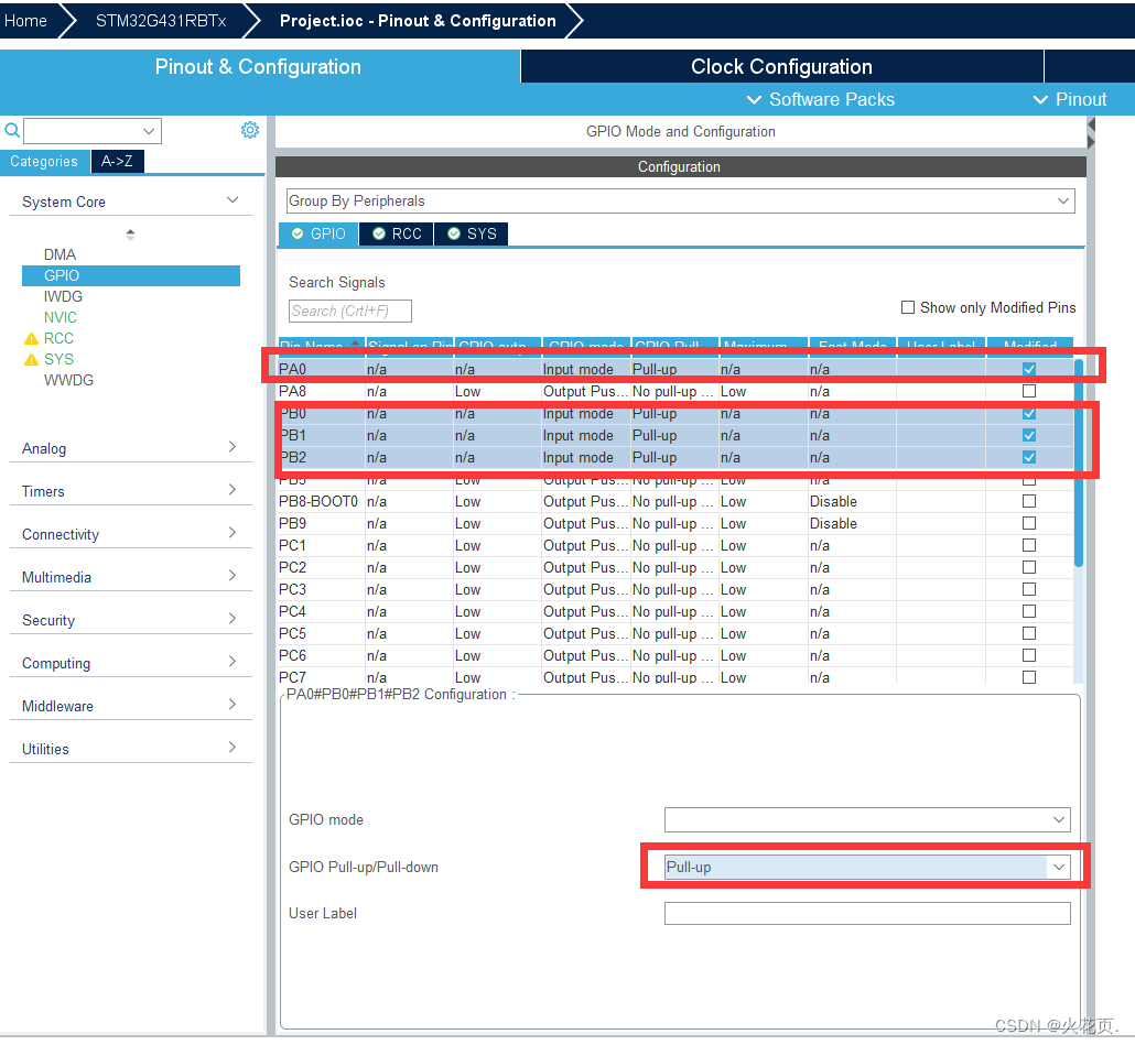 【STM32G431RBTx】备战蓝桥杯嵌入式→基本模块→KEY→单击_stm32g431蓝桥杯教学-CSDN博客