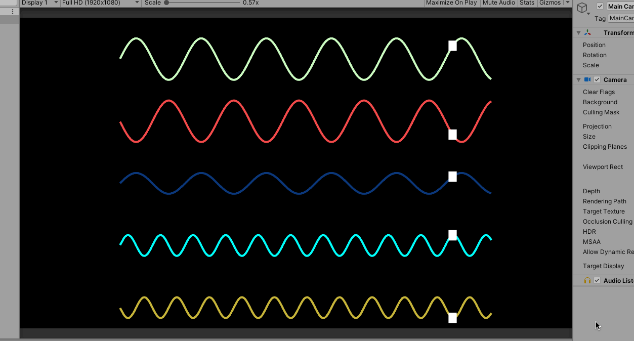 【第010问 Unity如何通过linerenderer组件实践sin函数？】 Unity正弦animationcurve Csdn博客