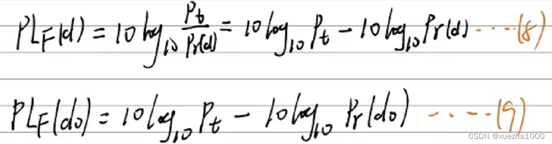 推导路径损耗和RSSI公式表达以及MATLAB仿真实现_路径损耗公式-CSDN博客