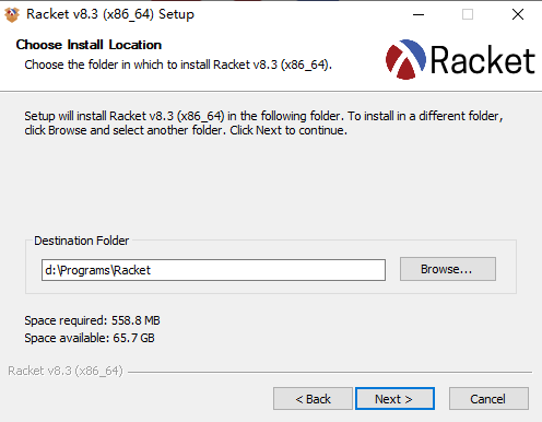 Racket 8.3下载安装（Win10）_racket 下载-CSDN博客