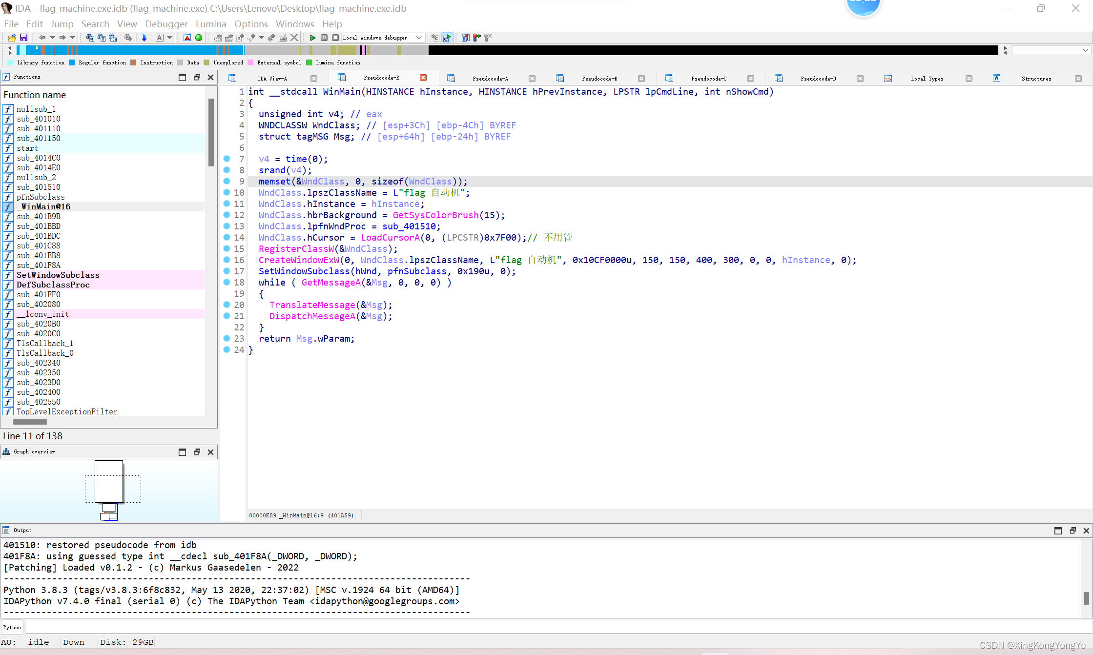 Hackergame 2022 Flag自动机-CSDN博客