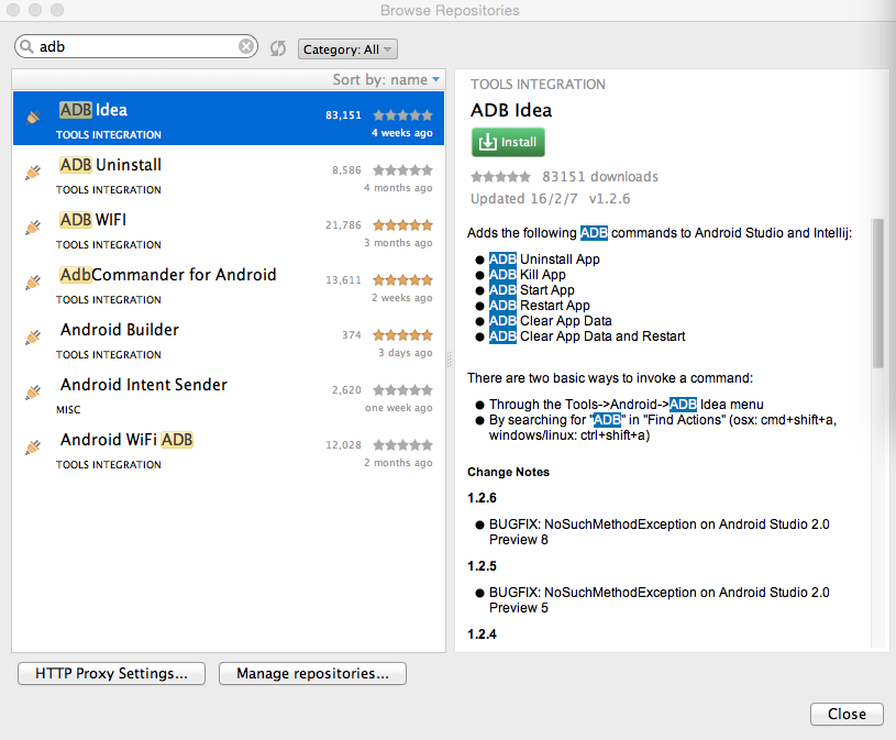 一个提高开发效率的ADB插件：ADB IDEA-CSDN博客