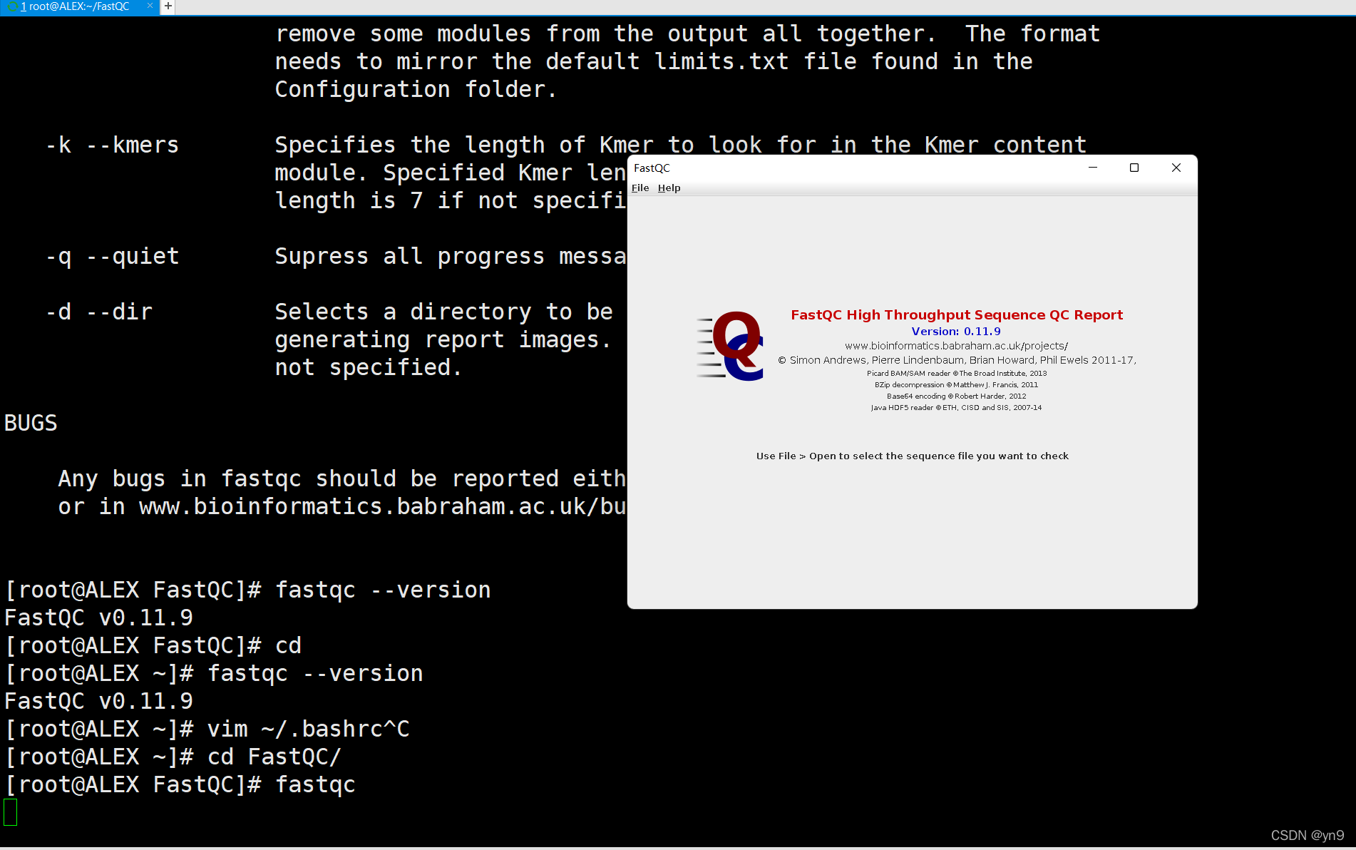 Linux执行fastqc报错exception In Thread “main“ Javaawtheadlessexception No X11 Display Variable