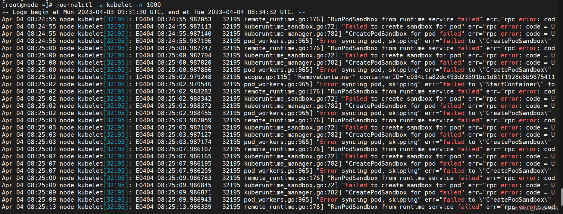 解决：k8s pod状态：ContainerCreating；failed: open /run/flannel/subnet.env: no such file or directory ...