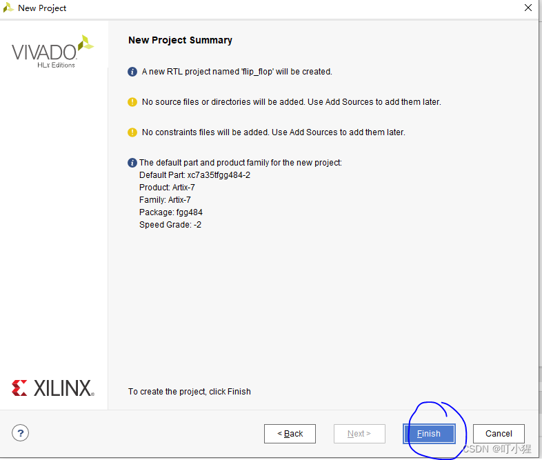 入门fpga之vivado项目创建fpga Sv文件 Csdn博客