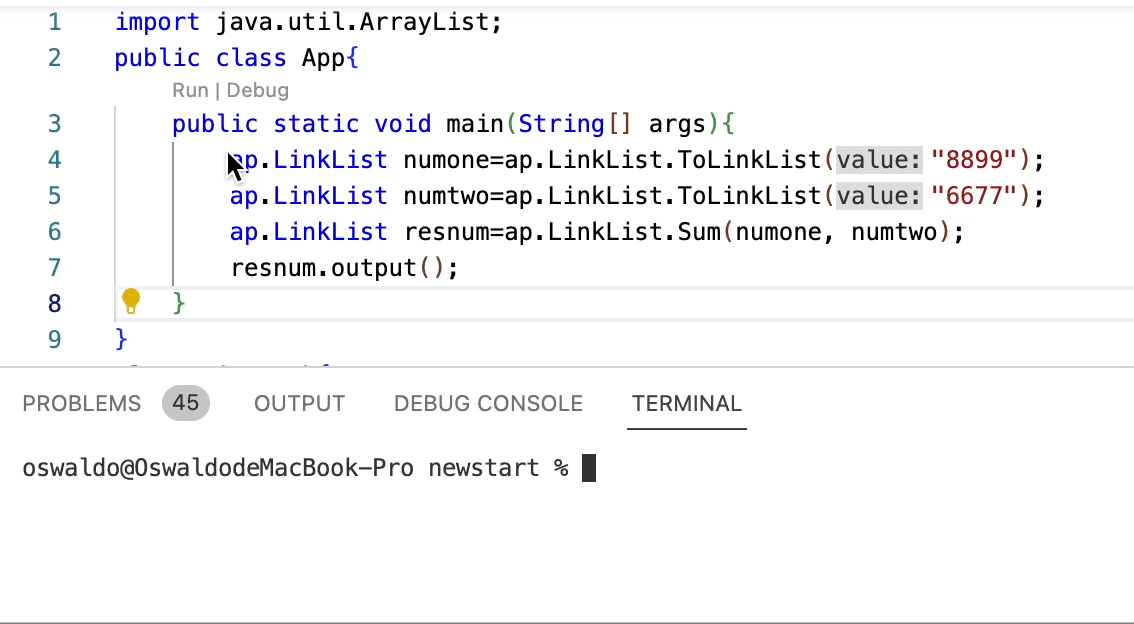 Java用自制linklist链表实现加法java 链表 实现加法器 Csdn博客
