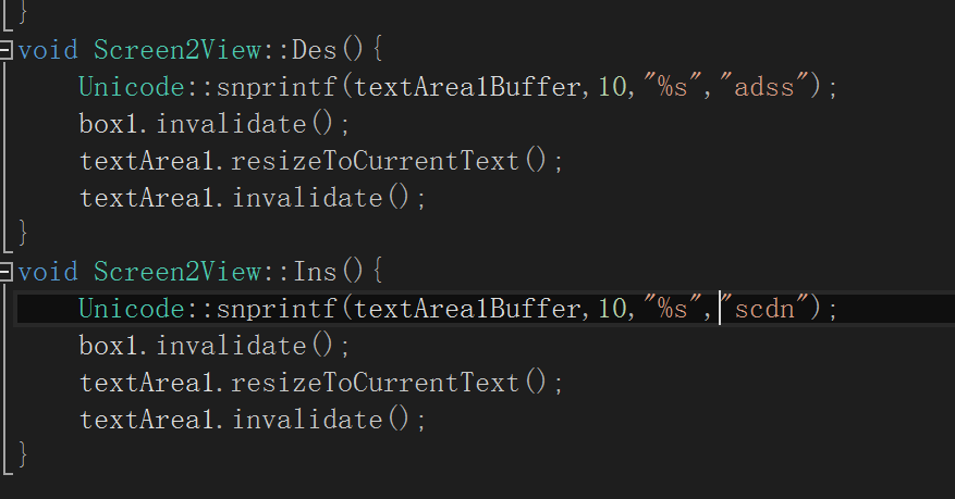 TouchGFX使用心得（7）——通配符的英文显示_unicode::snprintf_3685尔康的博客-CSDN博客