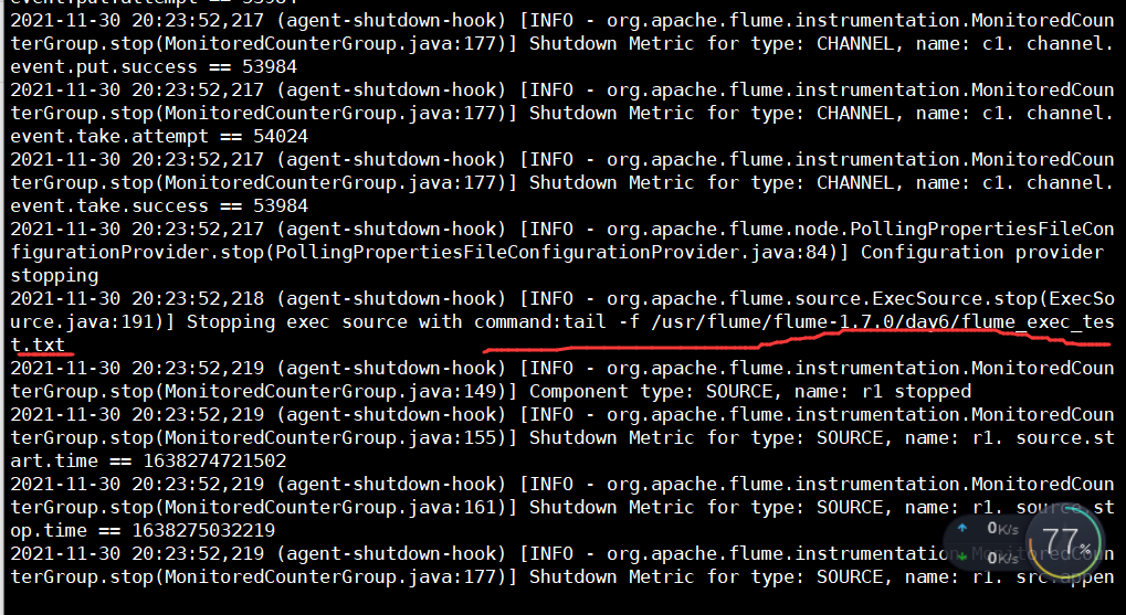 Flume：搭建配置以及 source读取在netcat、http，sink 落实在本地、HDFS_二、配置flume,sources使用netcat,监听55555端口,并启动,通过 ...