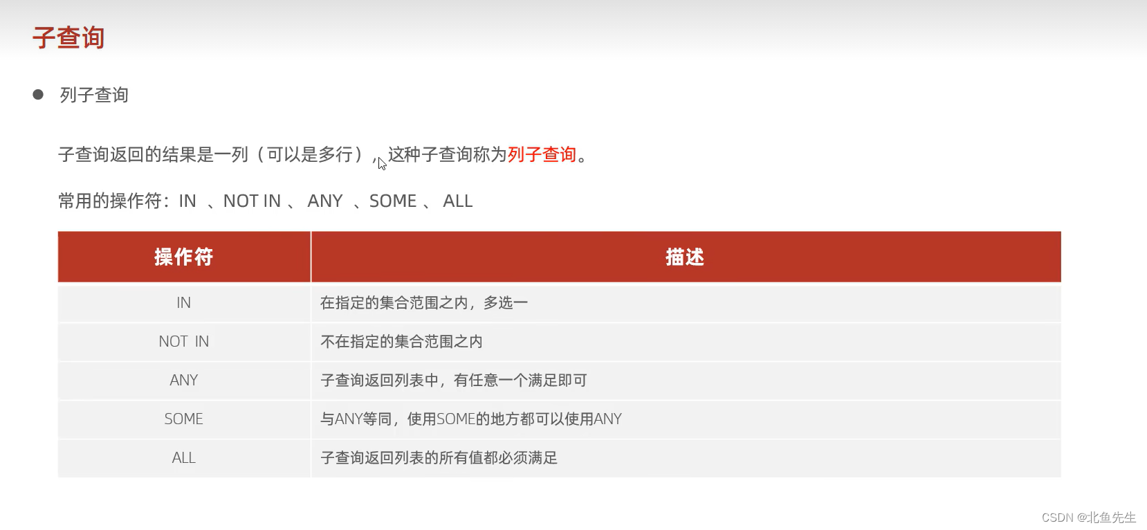 Mysql子查询、内连接、外连接、联合查询 Csdn博客 