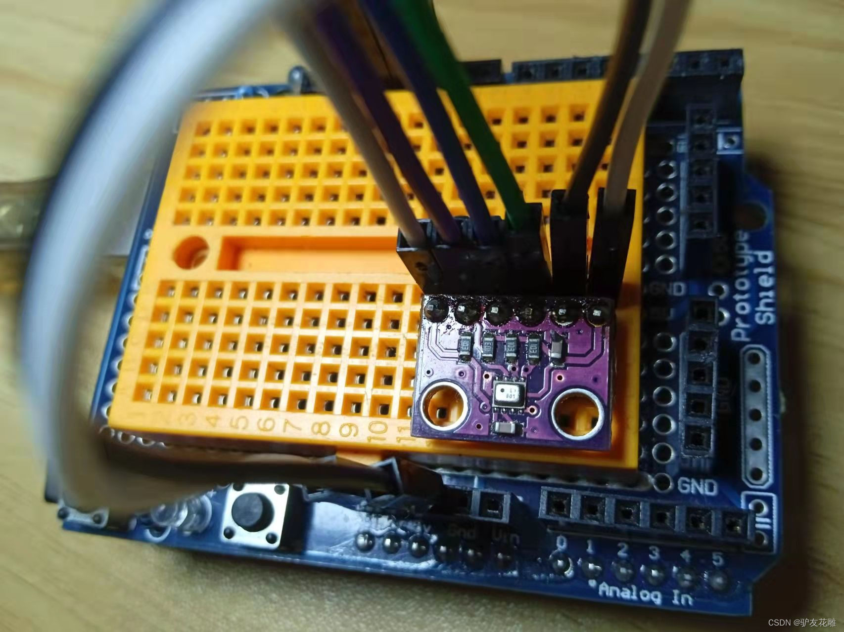 【雕爷学编程】Arduino动手做（27）---BMP280温湿度气压传感器模块3_bmp280气压传感器-CSDN博客