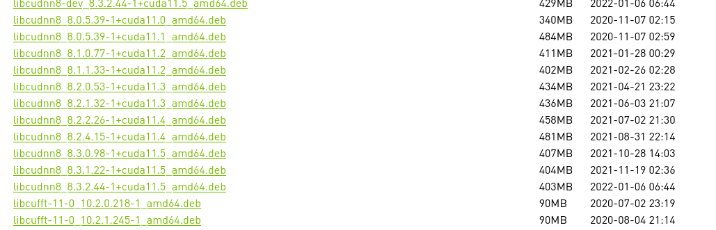 Ubuntu21 10下安装tensorflow及配置gpu支持（cuda11 1 Cudnn8 1 0） Tensorflow Cuda11 1 Csdn博客