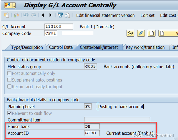 matinal：SAP 银行账户管理_house bank-CSDN博客