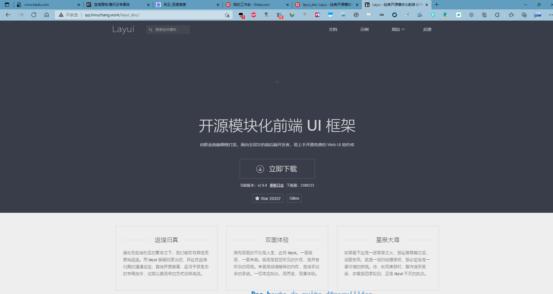 Layui Layer Laydate文档部署到个人服务器（含HTML文档镜像下载）_layui部署到服务器-CSDN博客