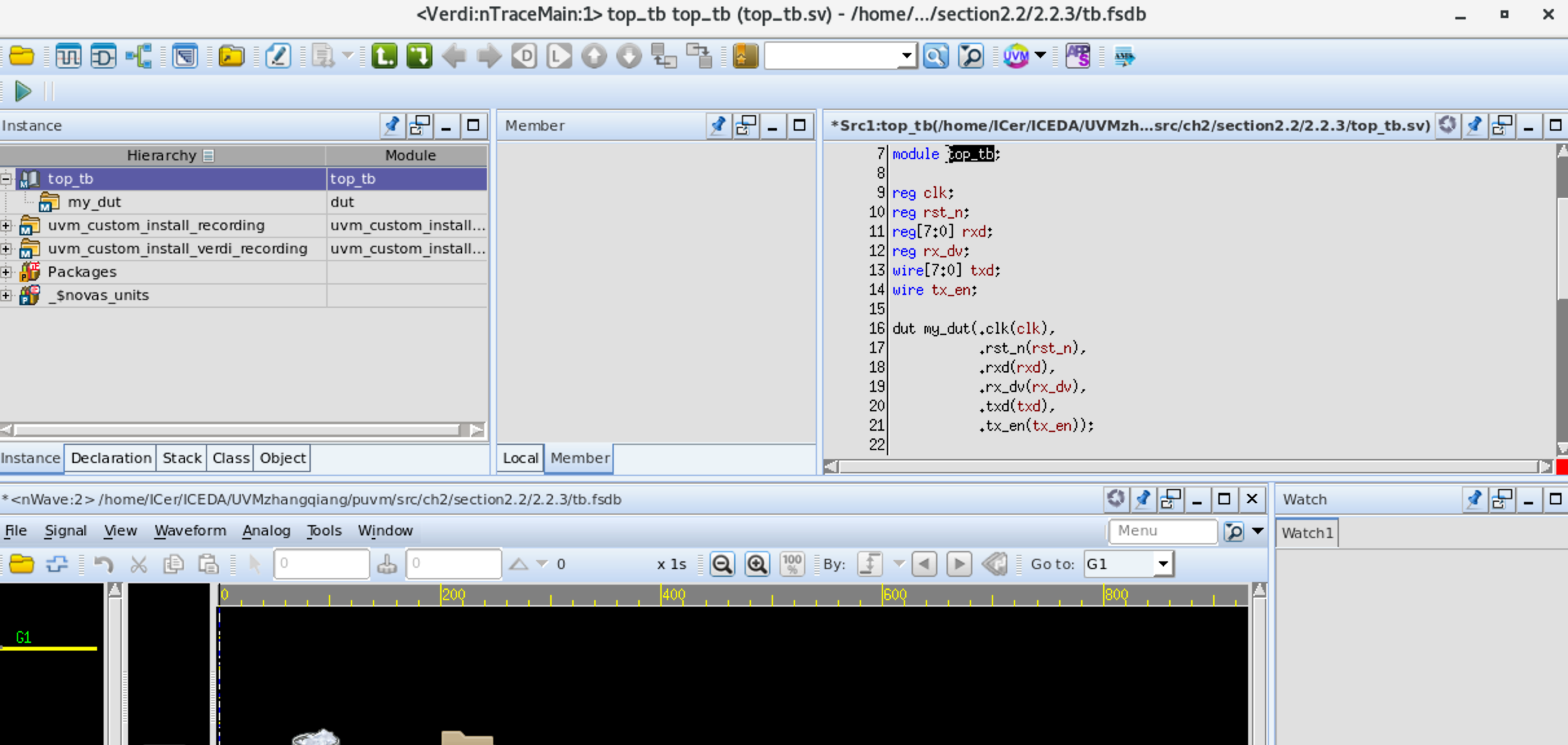 UVM learning road (2) — use VCS+VERDI for simulation debugging - Programmer Sought